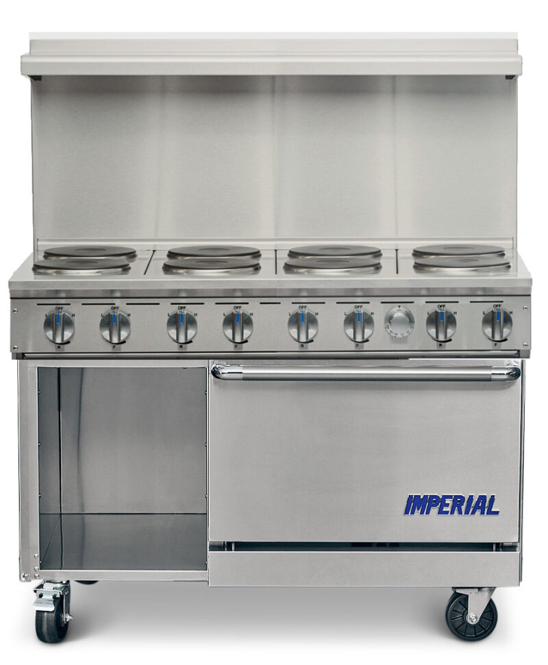 IR Electric Pro Series 48" Wide Electric Restaurant Ranges | Imperial ...